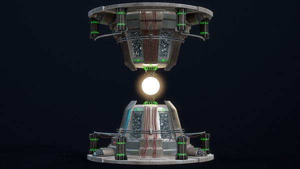 3D Sci-Fi Reactor Core PBR model - TurboSquid 1948941