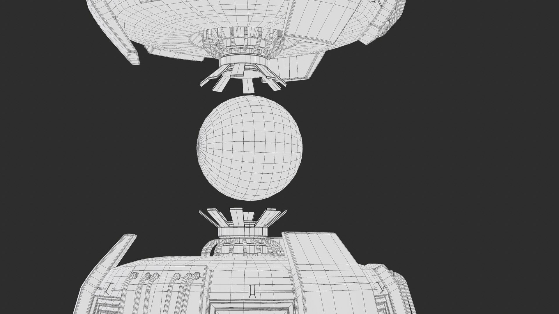 3D Sci-Fi Reactor Core PBR Model - TurboSquid 1948941