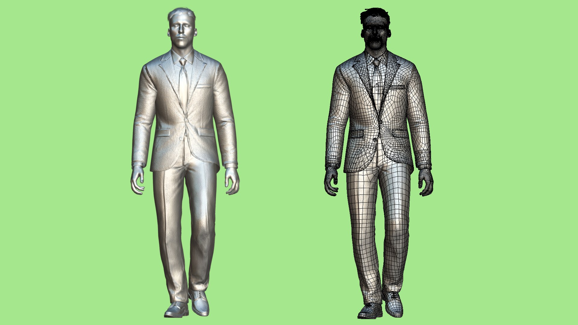Rigged Business Man Walking 3D Model - TurboSquid 1993833