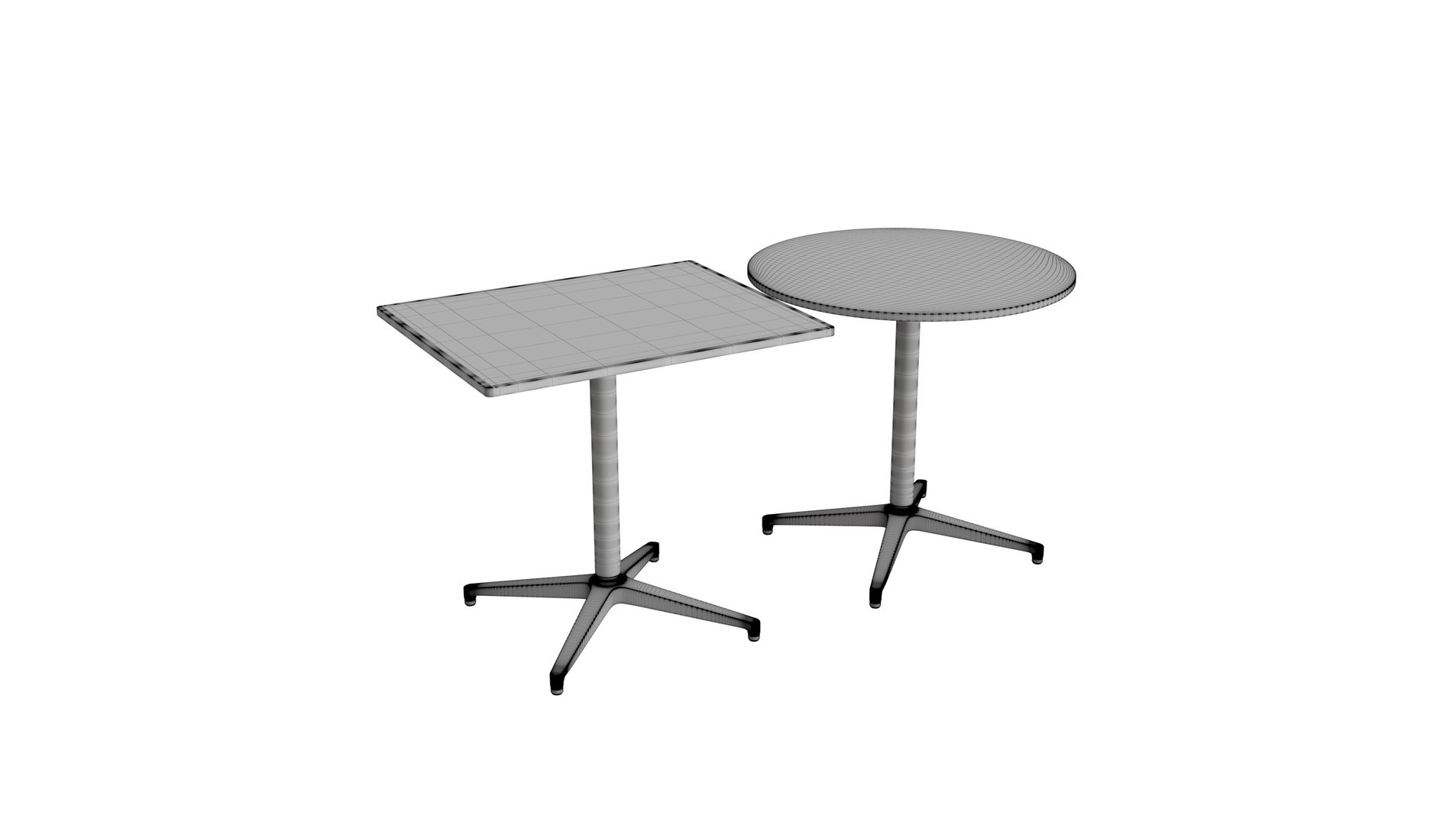 Bistro Table 3D Model - TurboSquid 1942648