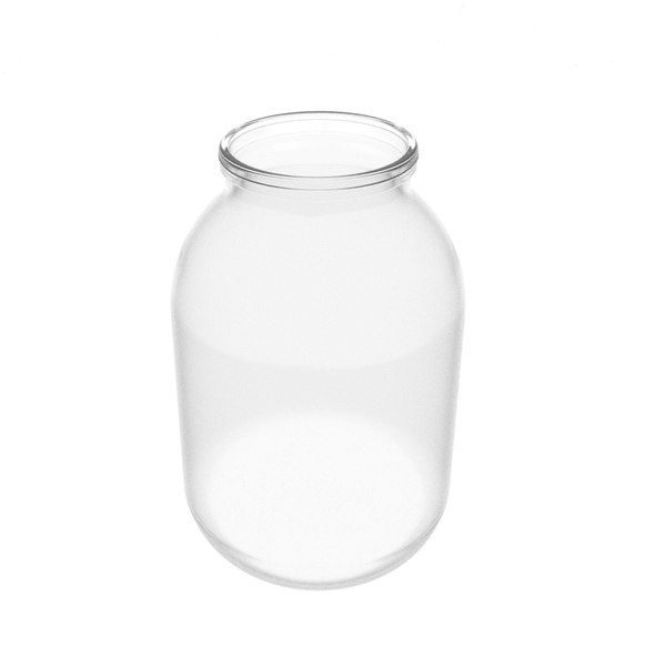 modelo 3d Frasco de vidrio (estándar de la URSS) - TurboSquid 1364872
