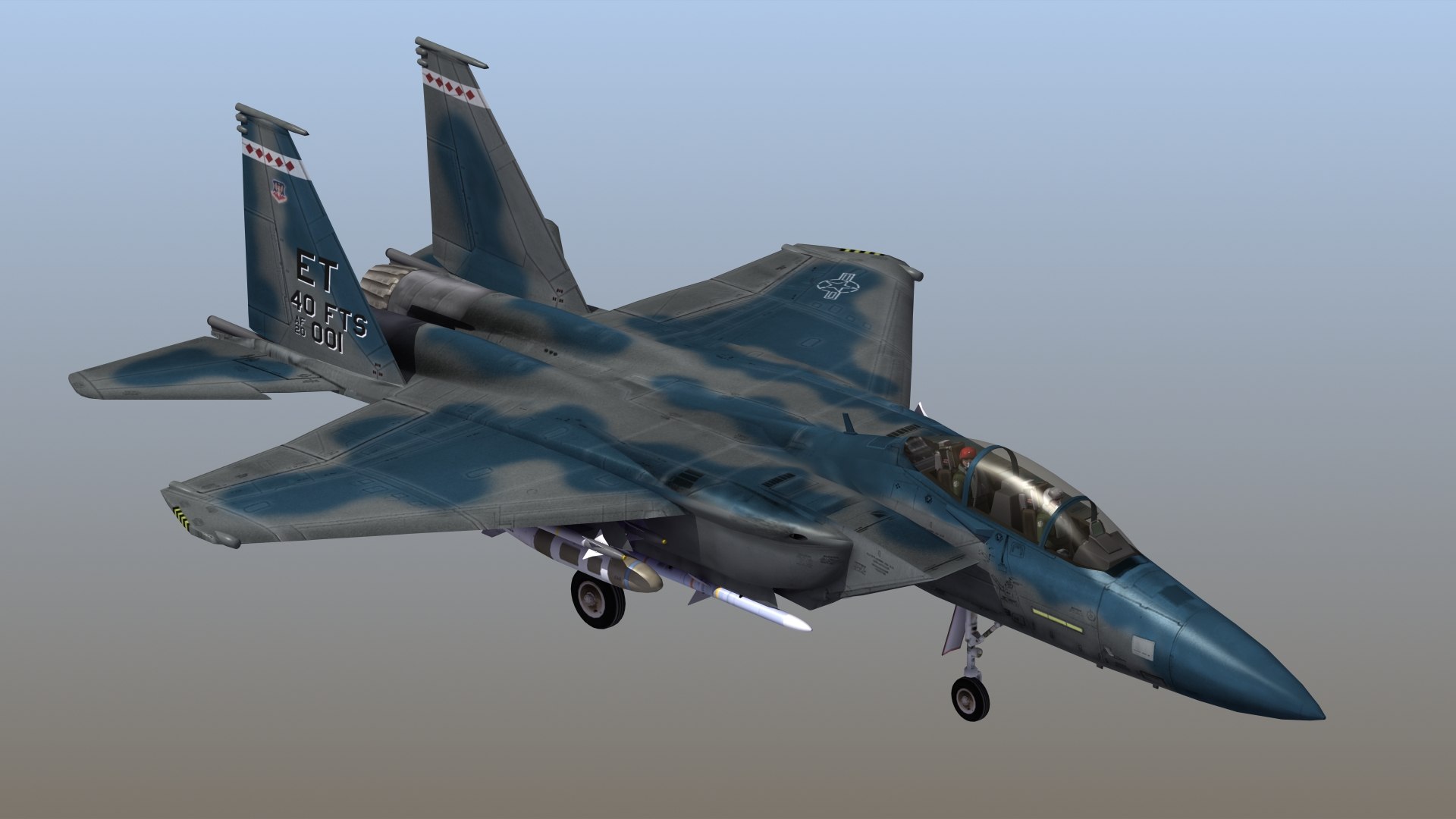 F15EX Eagle II USAF 3D model - TurboSquid 2141625
