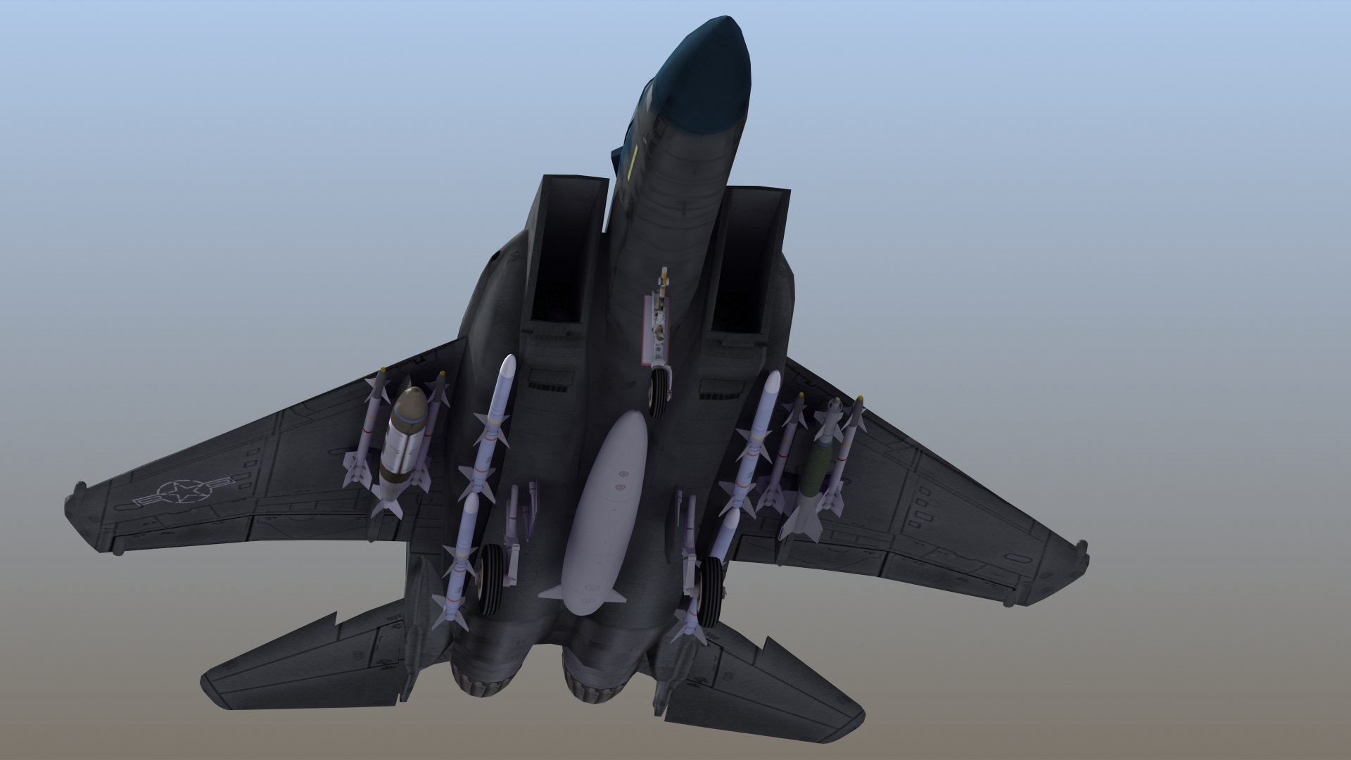 F15EX Eagle II USAF 3D model - TurboSquid 2141625
