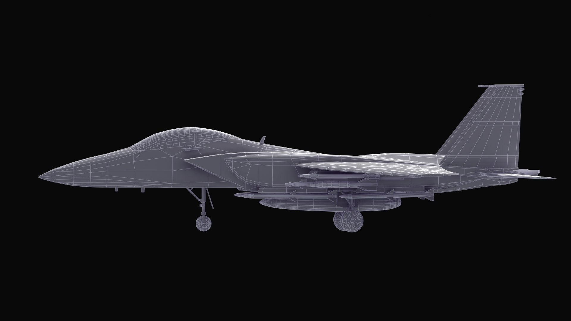 F15EX Eagle II USAF 3D model - TurboSquid 2141625