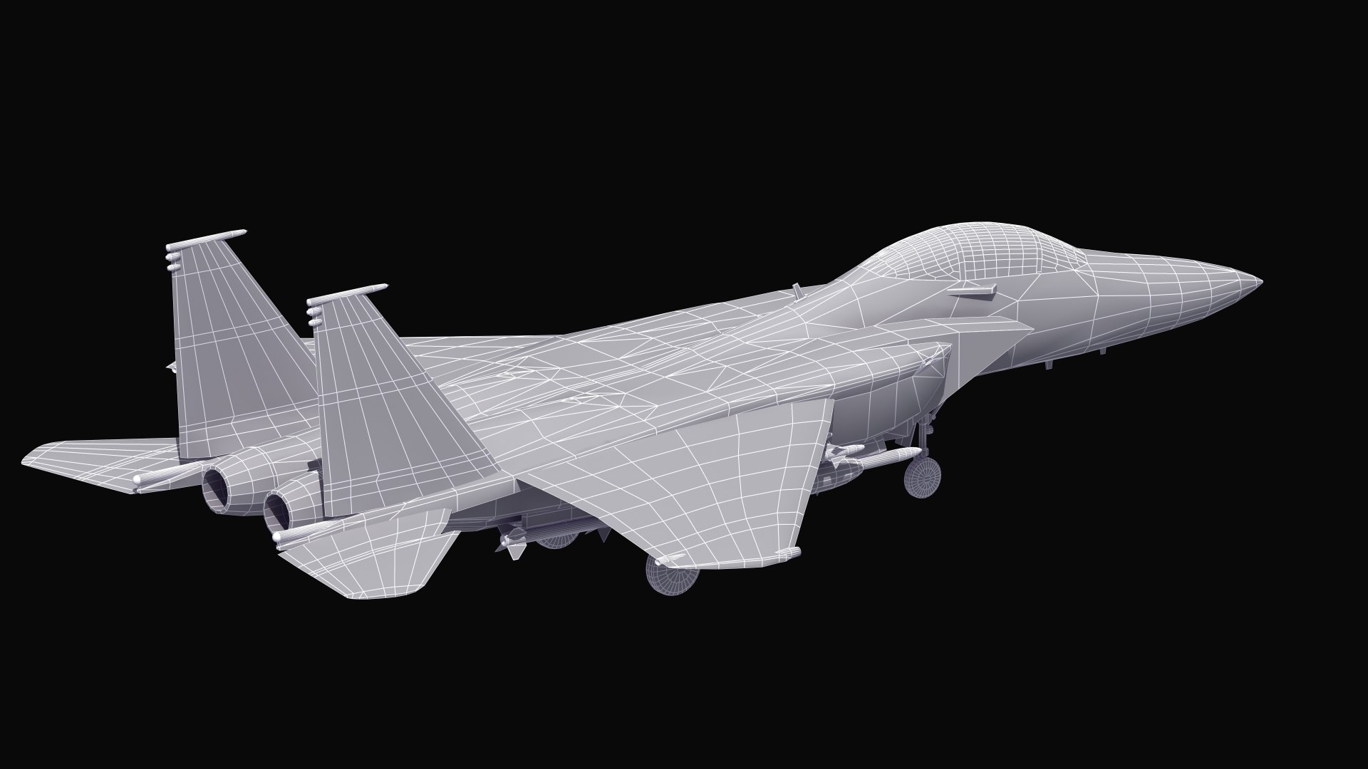 F15EX Eagle II USAF 3D model - TurboSquid 2141625