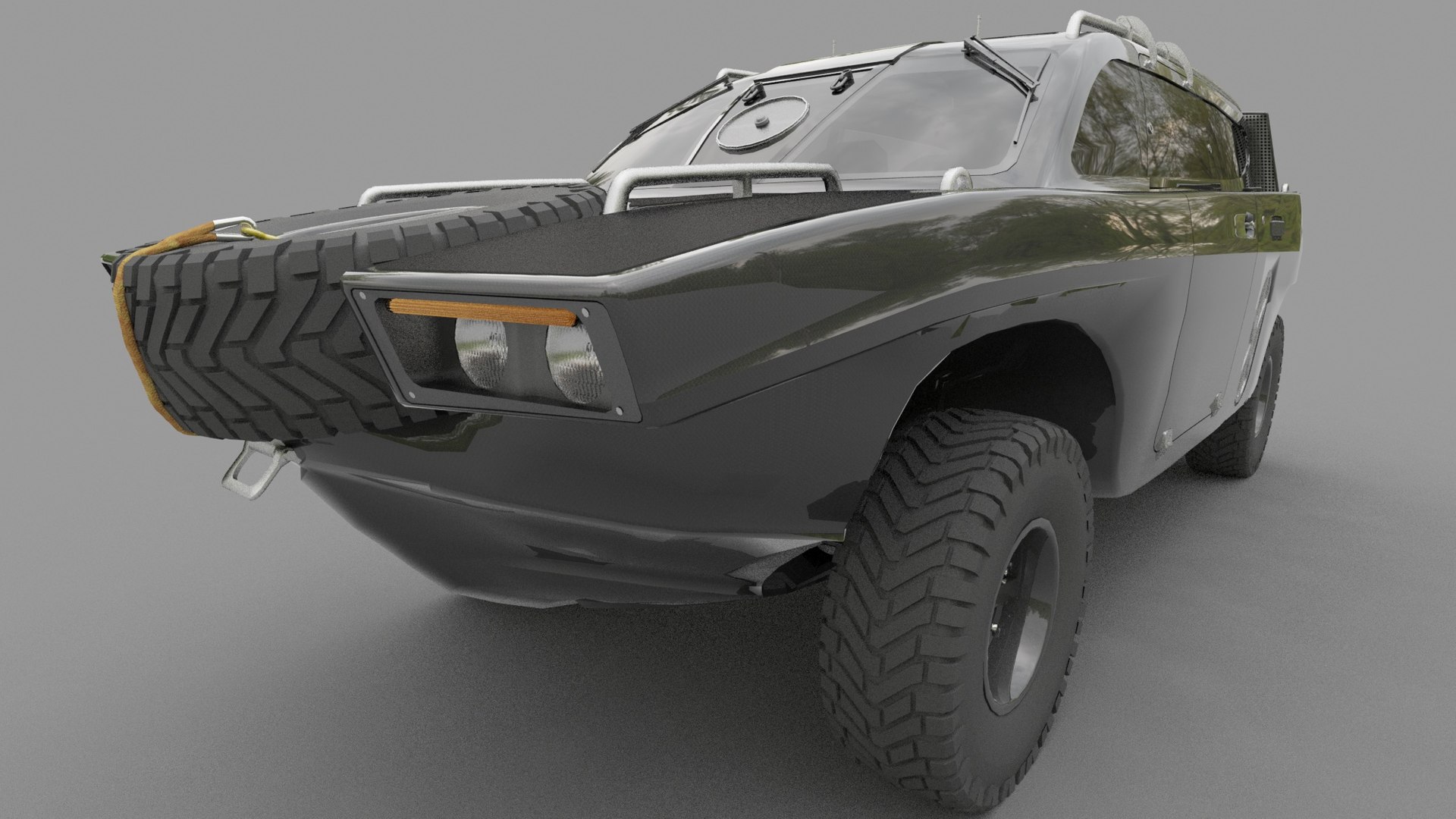 Drozd Amphibious Rigged Model - TurboSquid 2163026