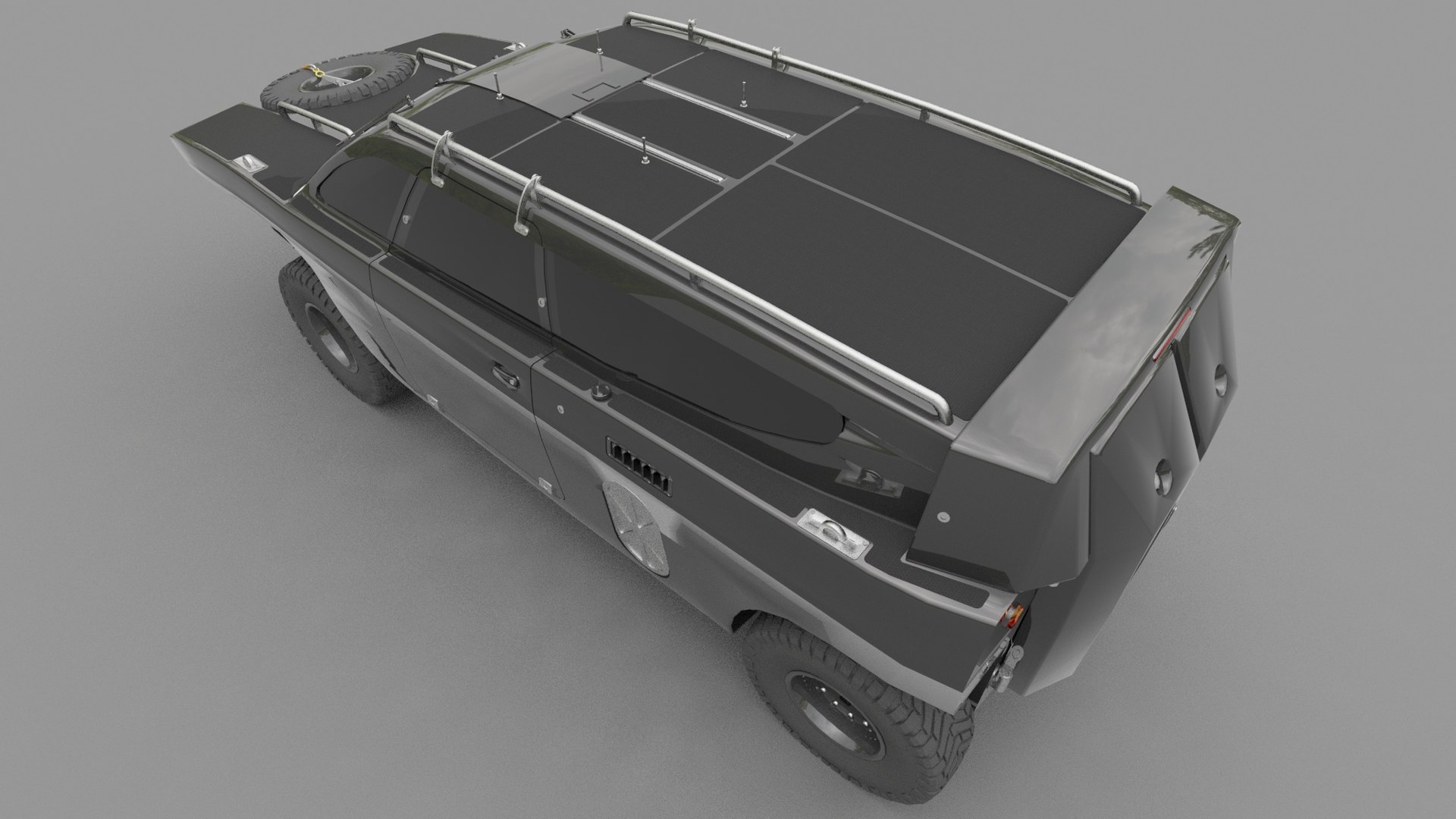 Drozd Amphibious Rigged Model - TurboSquid 2163026