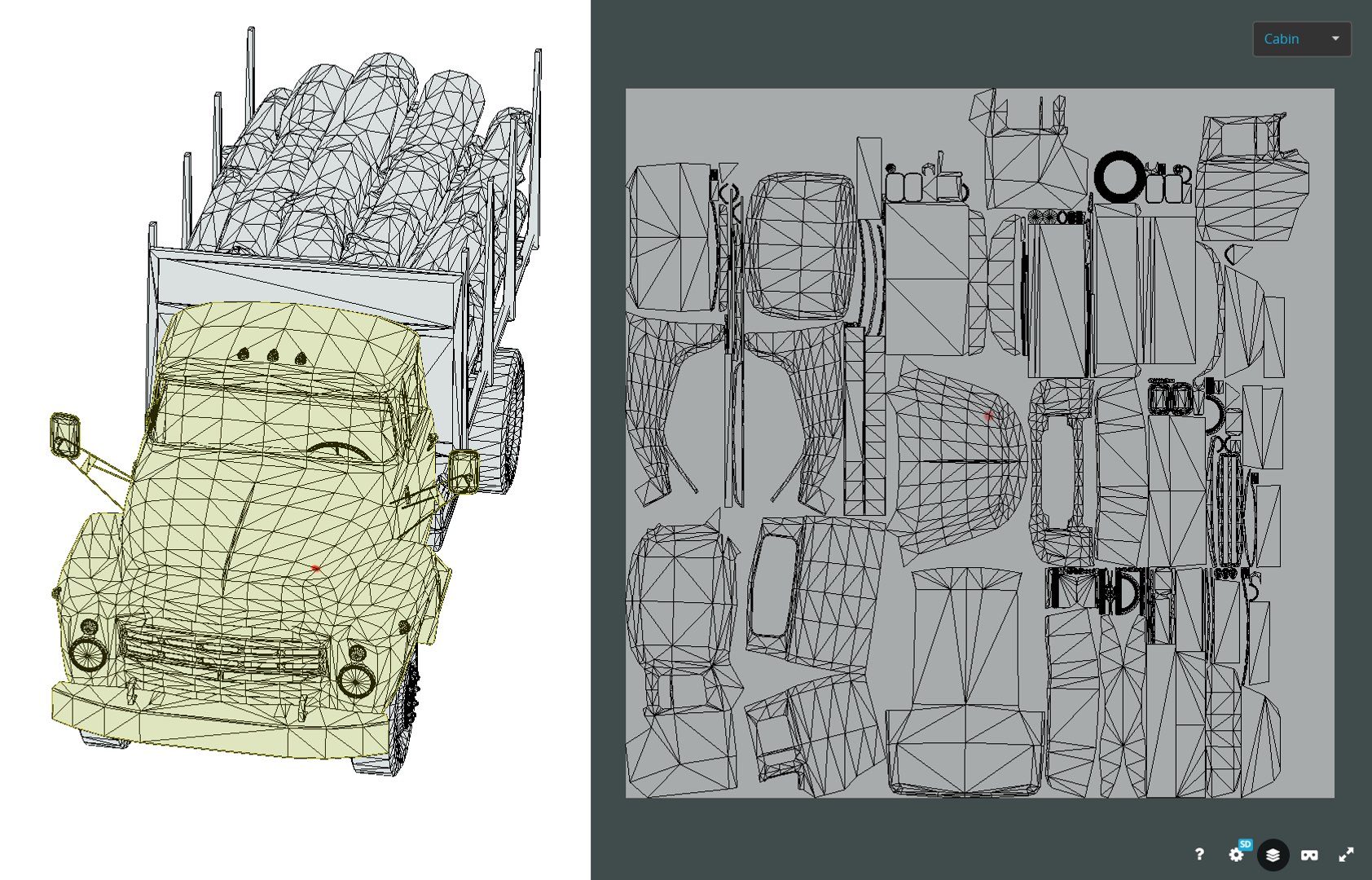 3D Logging Truck Model - TurboSquid 2286270