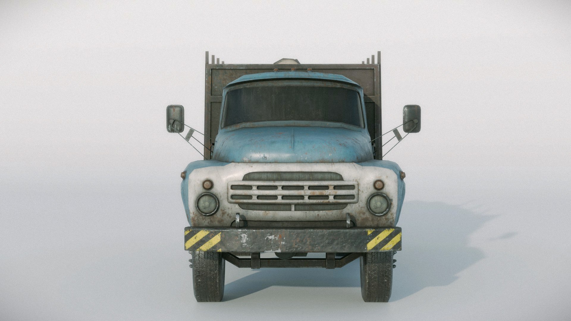 3D Logging Truck Model - TurboSquid 2286270