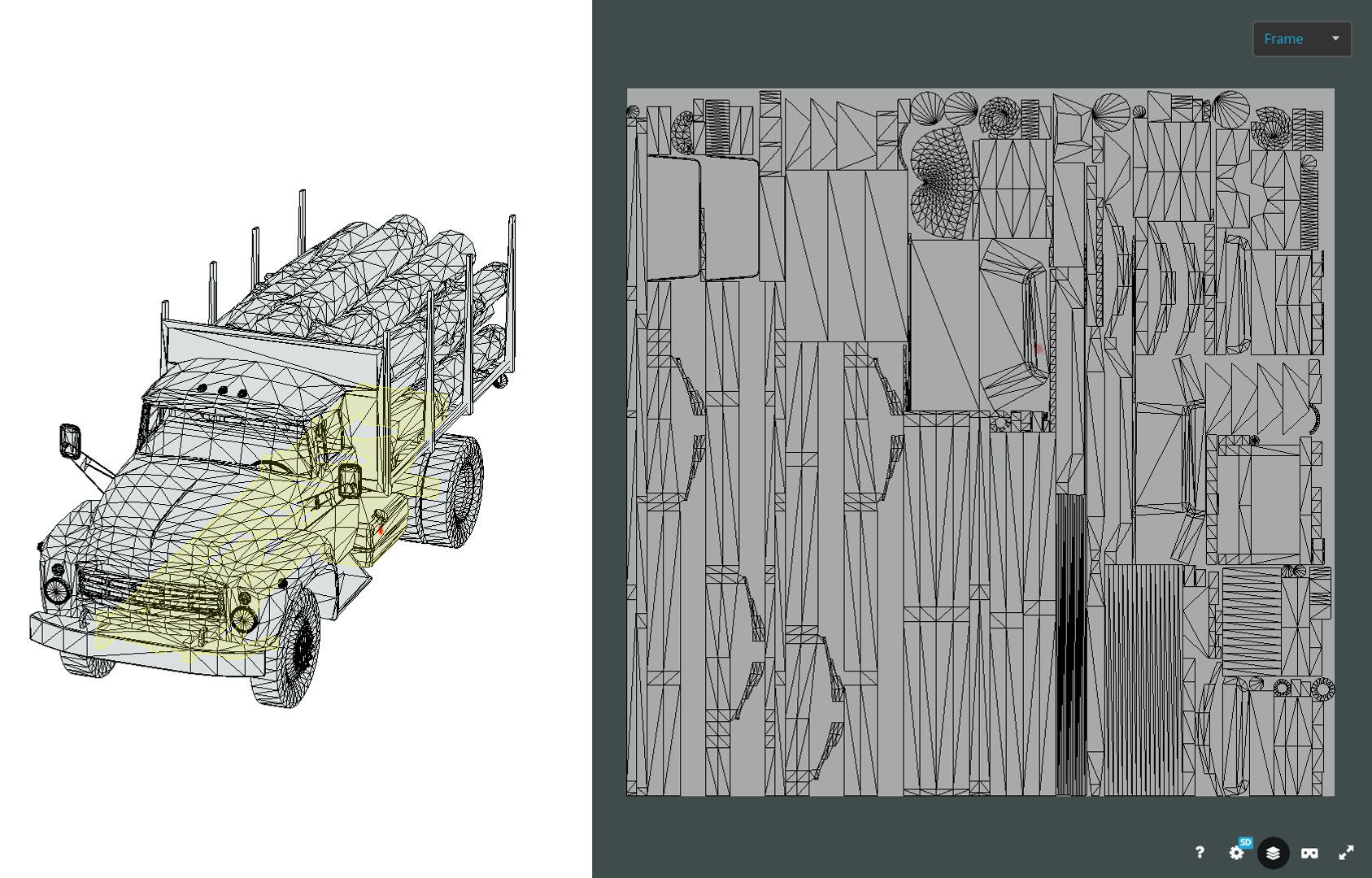 3D Logging Truck Model - TurboSquid 2286270