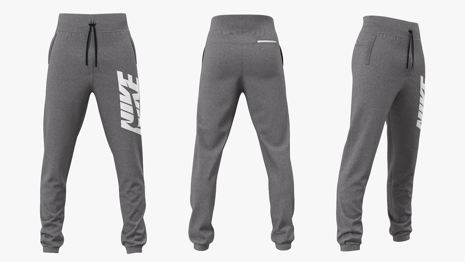 Nike Joggers Jogging 3D Model - TurboSquid 1442892