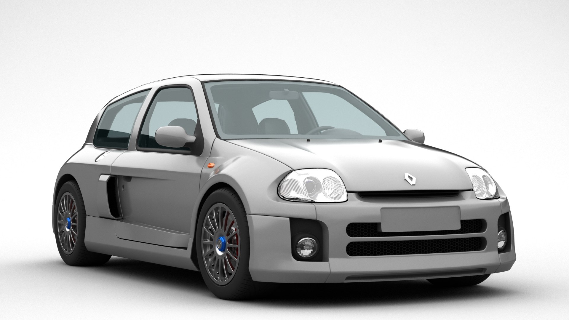 Renault Clio V6 Model - TurboSquid 2010984