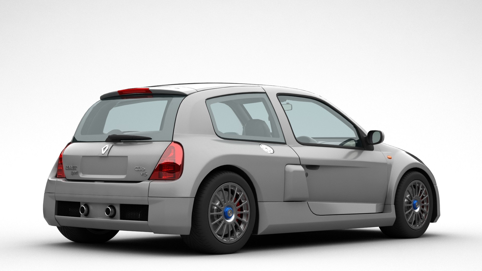 Renault Clio V6 Model - TurboSquid 2010984