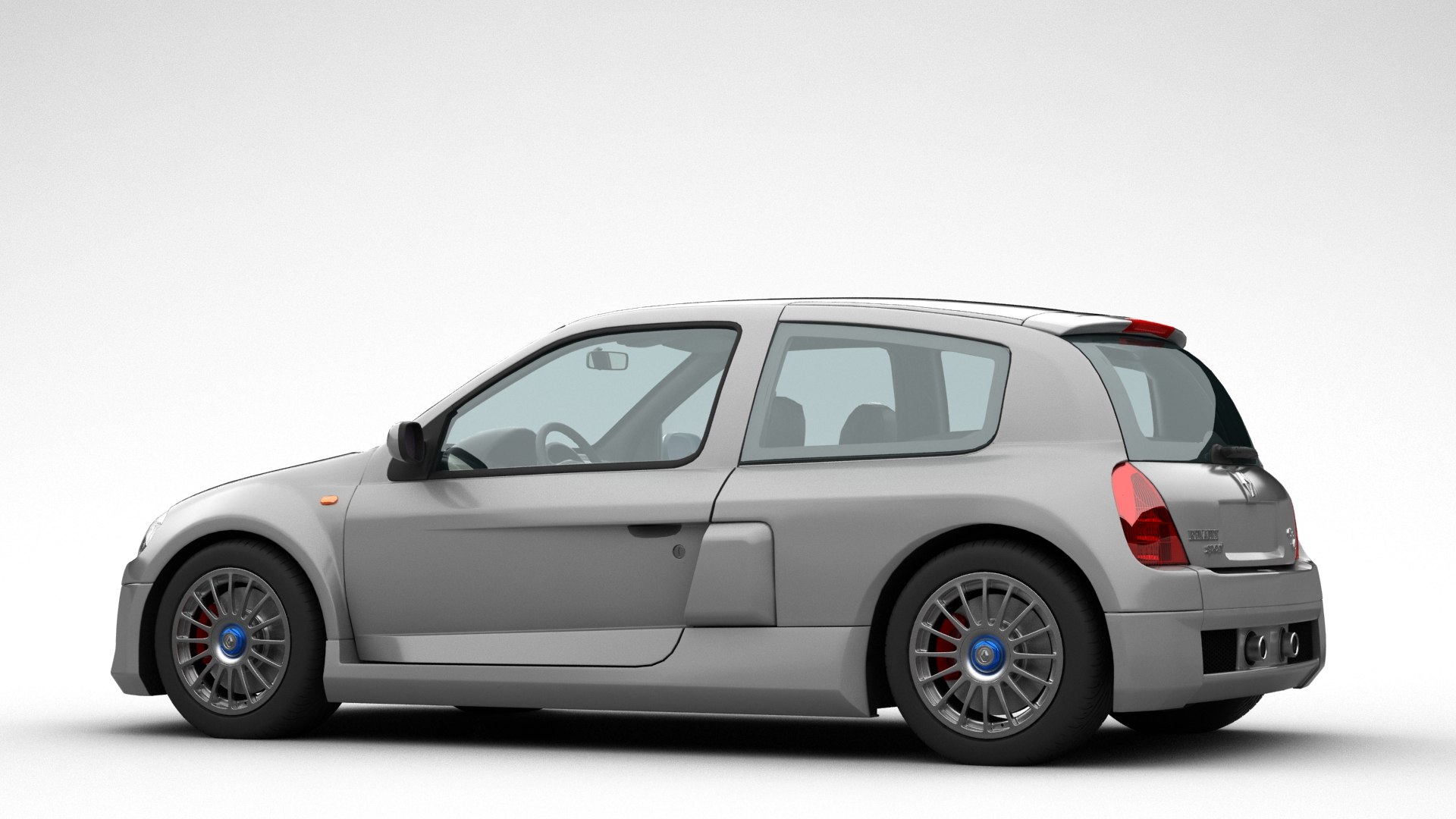 Renault Clio V6 Model - TurboSquid 2010984