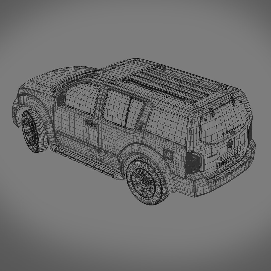 3d Nissan Pathfinder 2011 Car