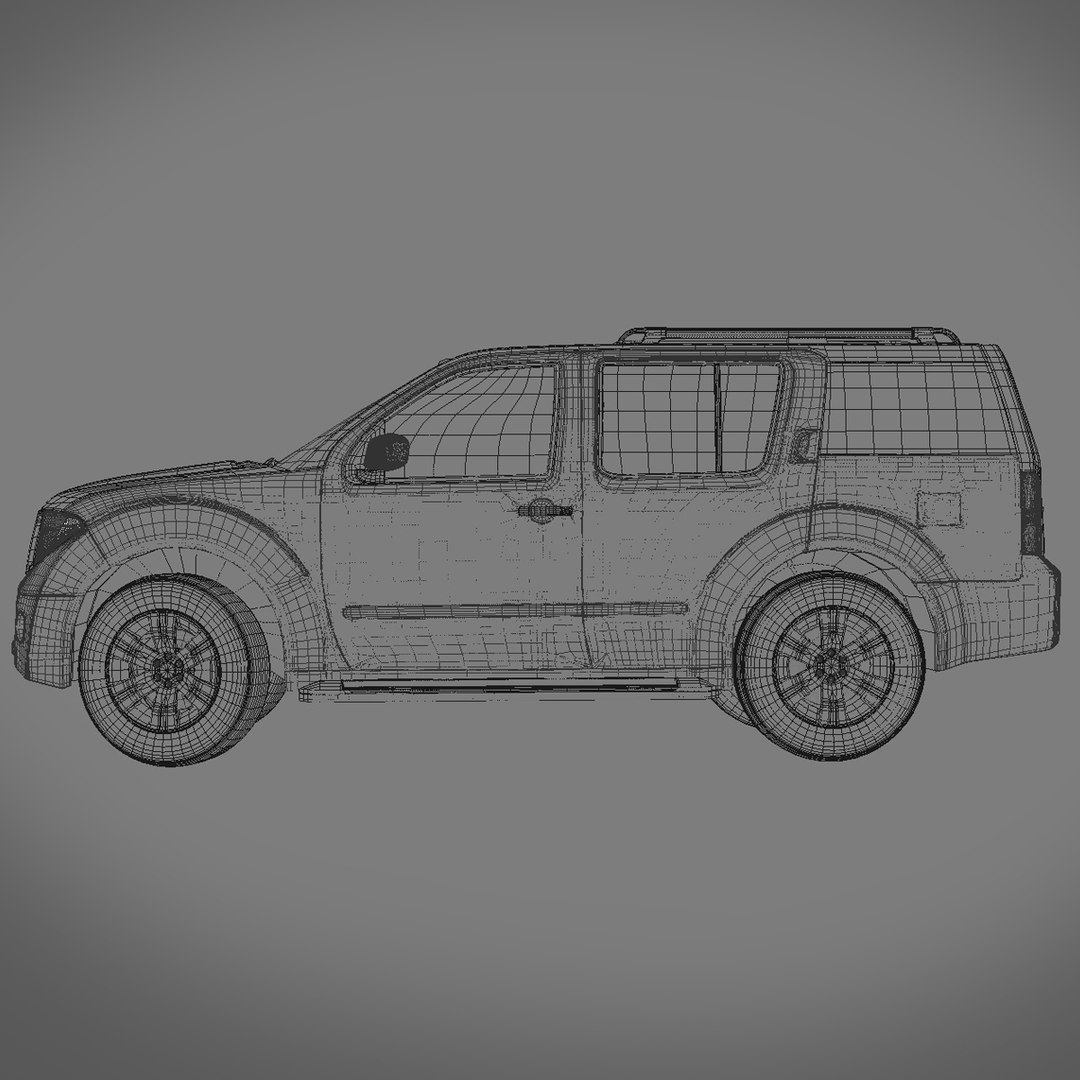 3d Nissan Pathfinder 2011 Car
