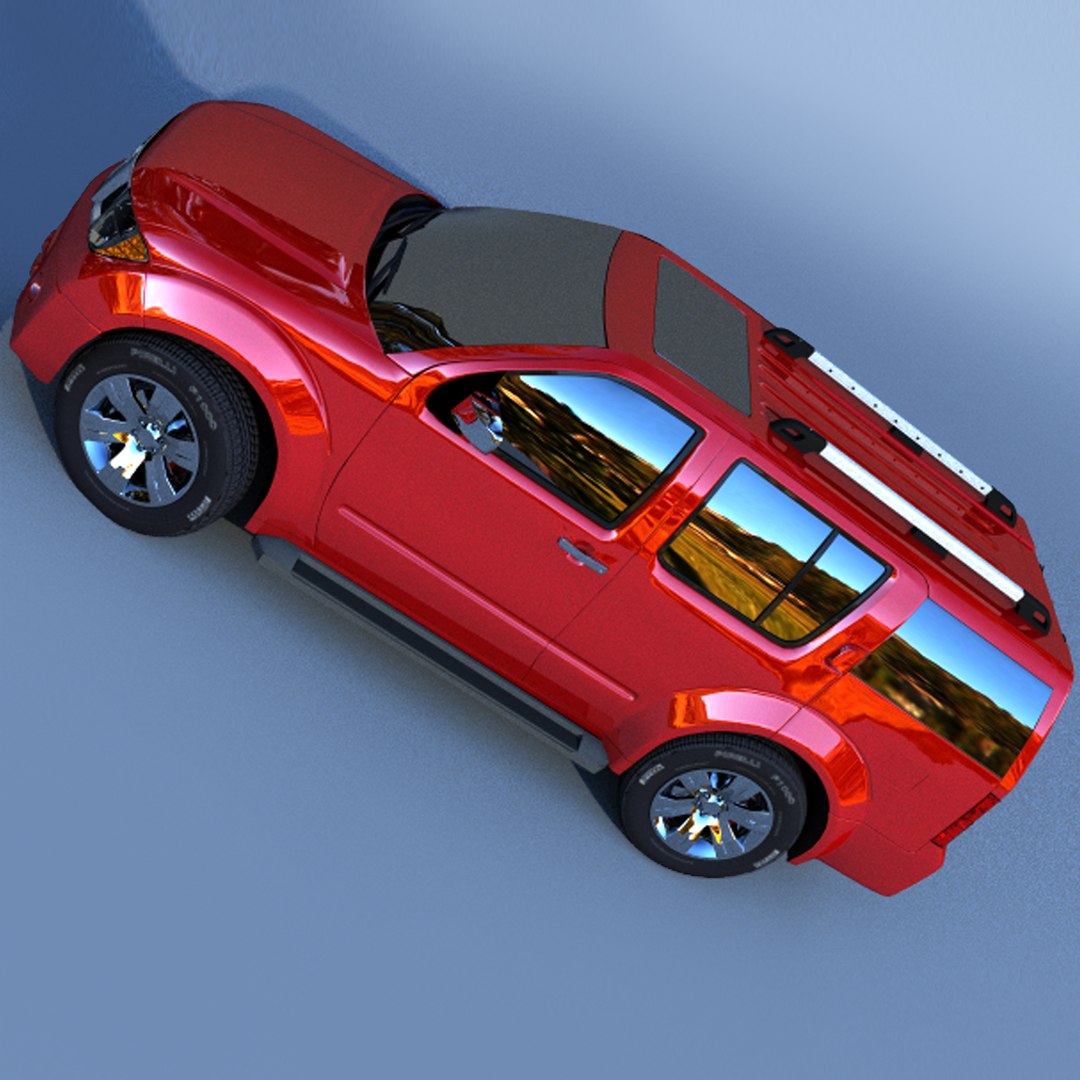 3d Nissan Pathfinder 2011 Car