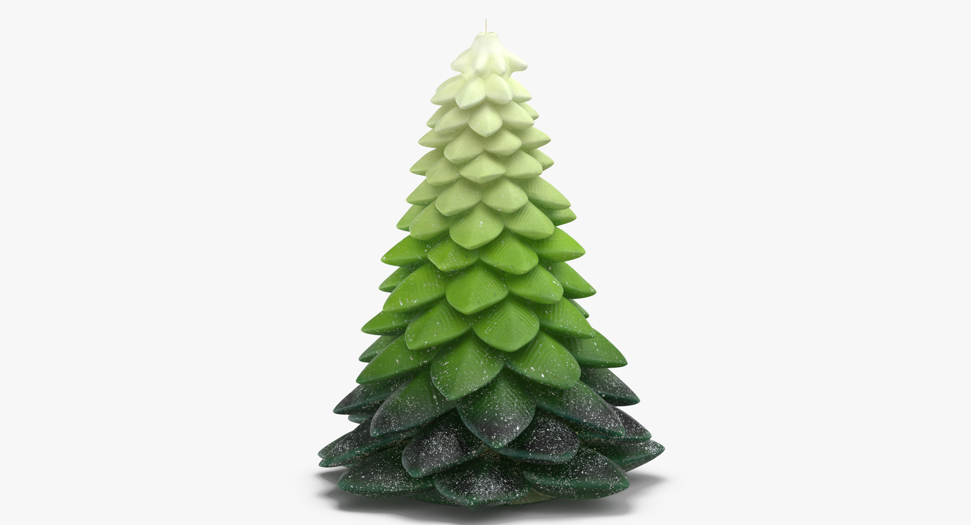 Tree Shaped Candles 02 Model - TurboSquid 1350867