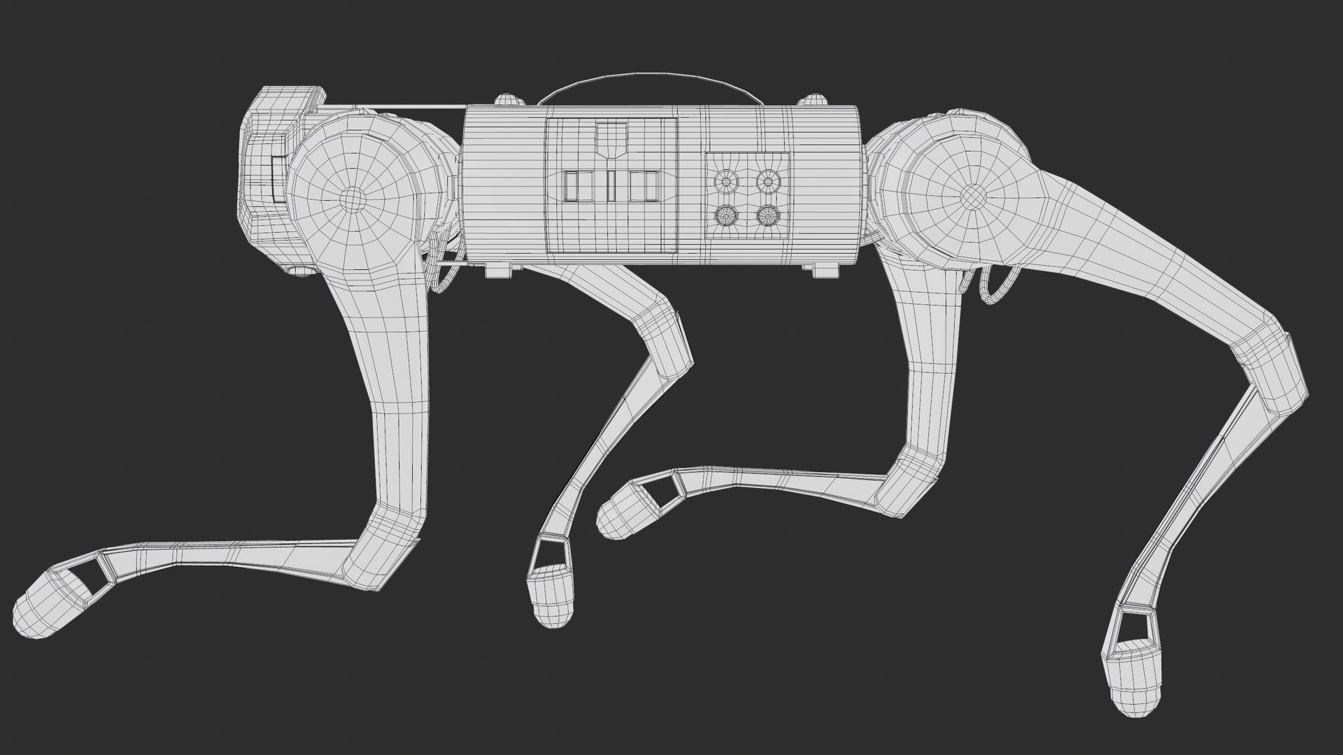 3D Unitree Go Robot Dog model - TurboSquid 1778722
