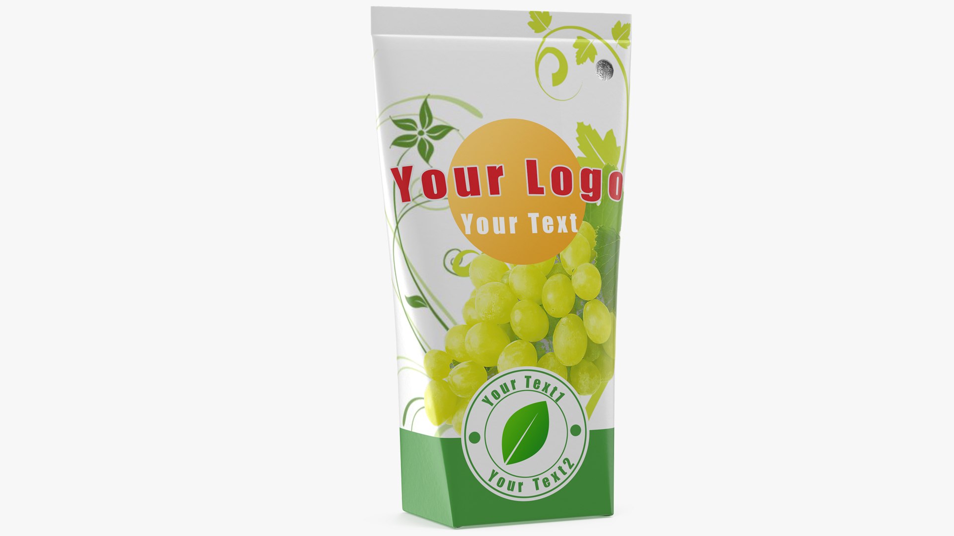 Aseptic Packaging For Triangular Liquid Grape 3D model - TurboSquid 1938220