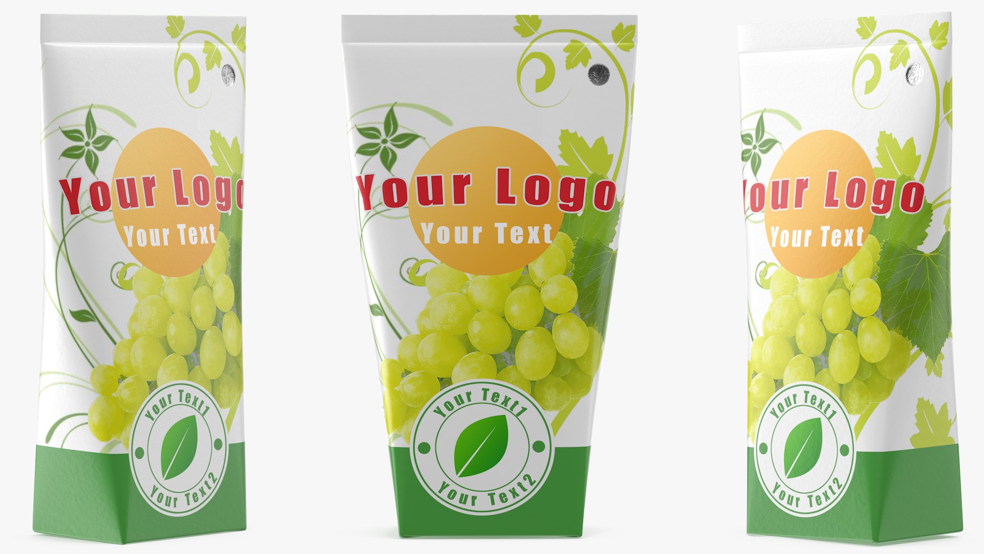 Aseptic Packaging For Triangular Liquid Grape 3D Model - TurboSquid 1938220