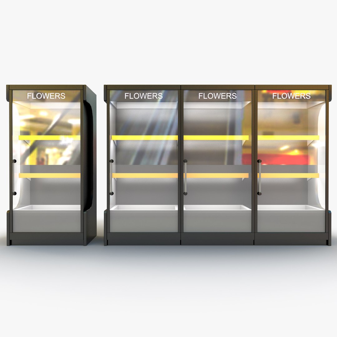 Flower Cupboard 3d Model