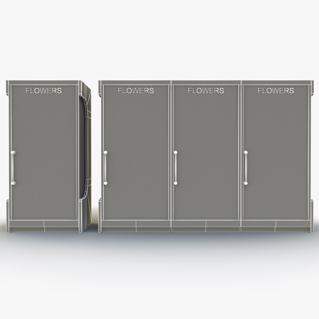 Flower Cupboard 3d Model