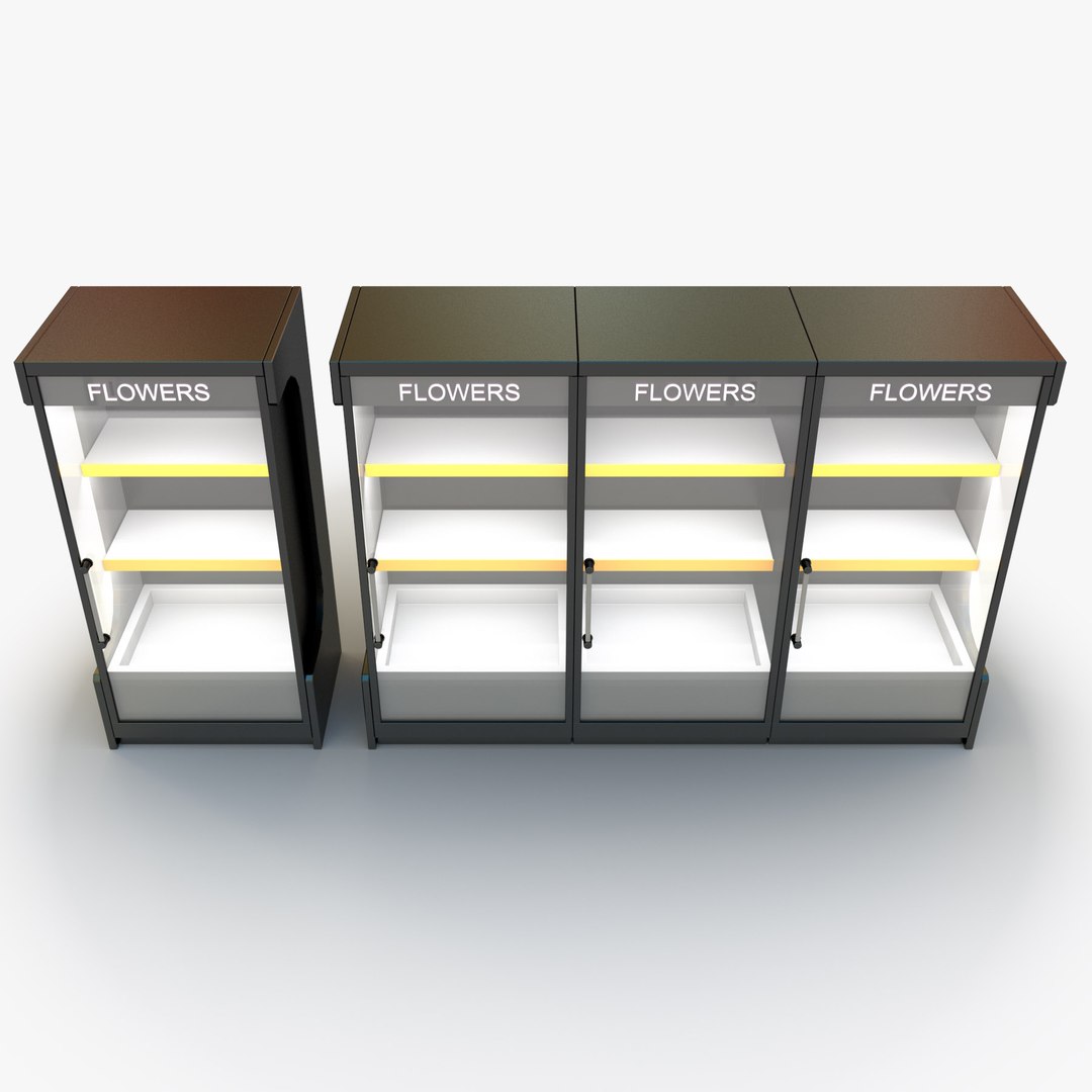 Flower Cupboard 3d Model