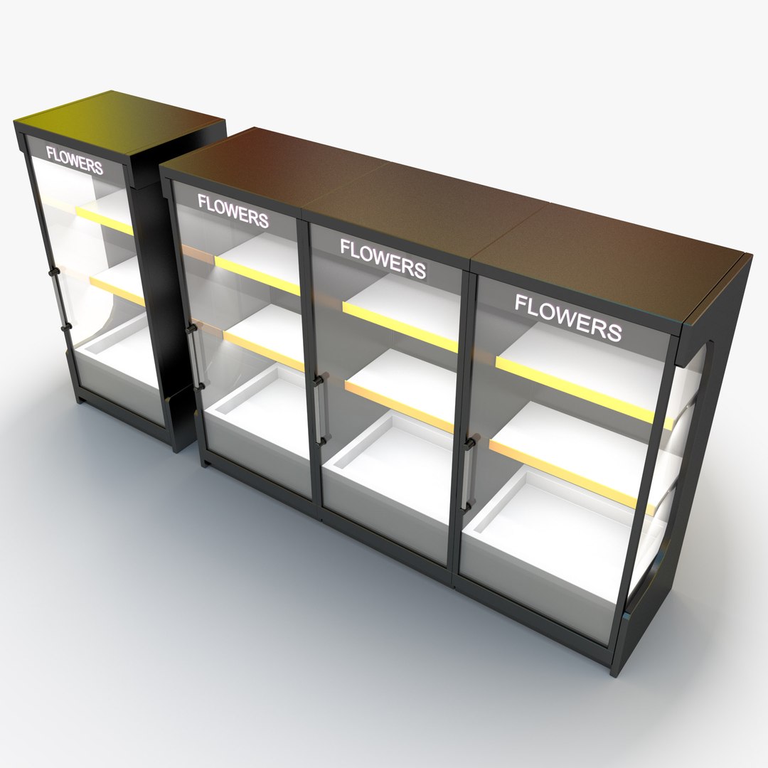 Flower Cupboard 3d Model