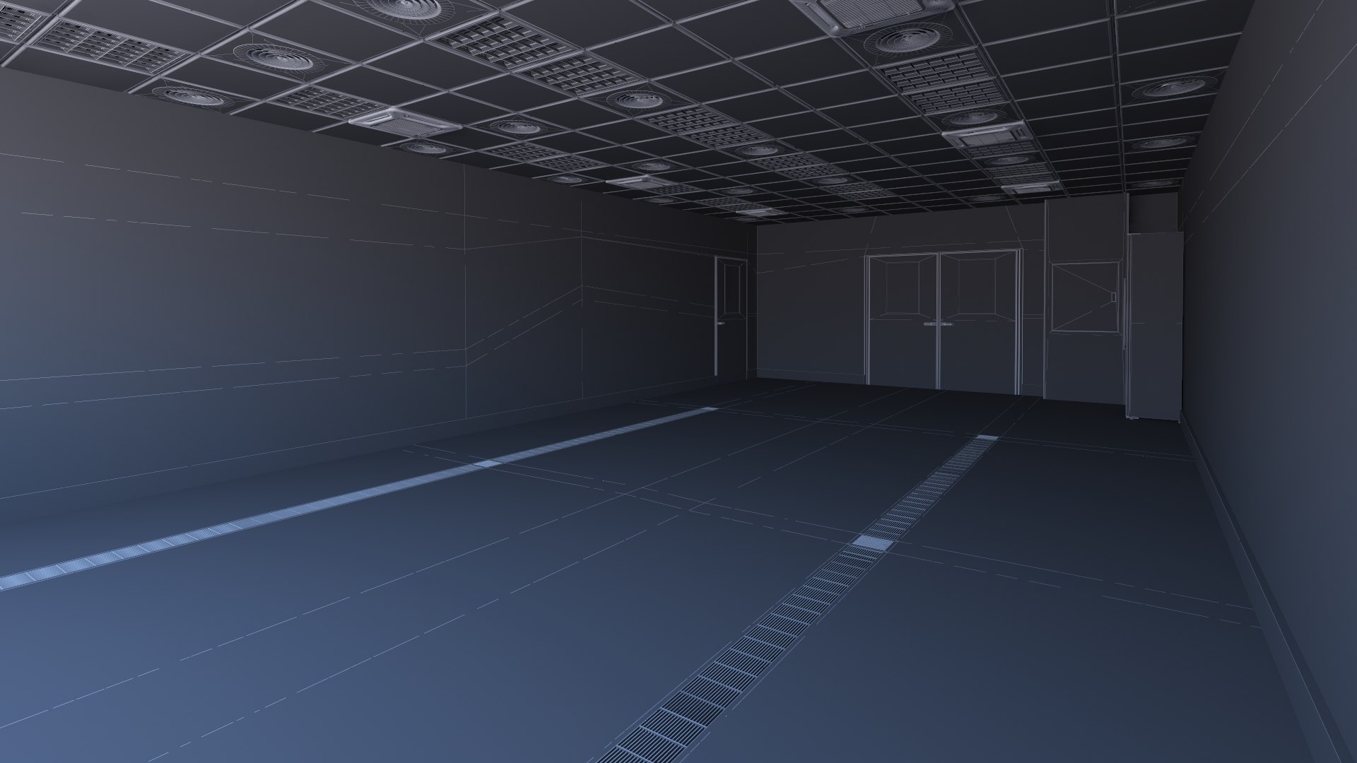 Empty Base Laboratory Interior 5 3D Model - TurboSquid 2012171
