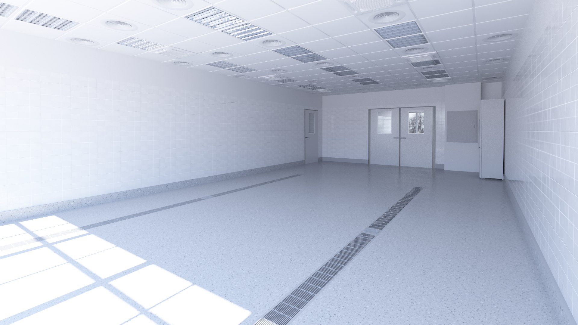 Empty Base Laboratory Interior 5 3D Model - TurboSquid 2012171