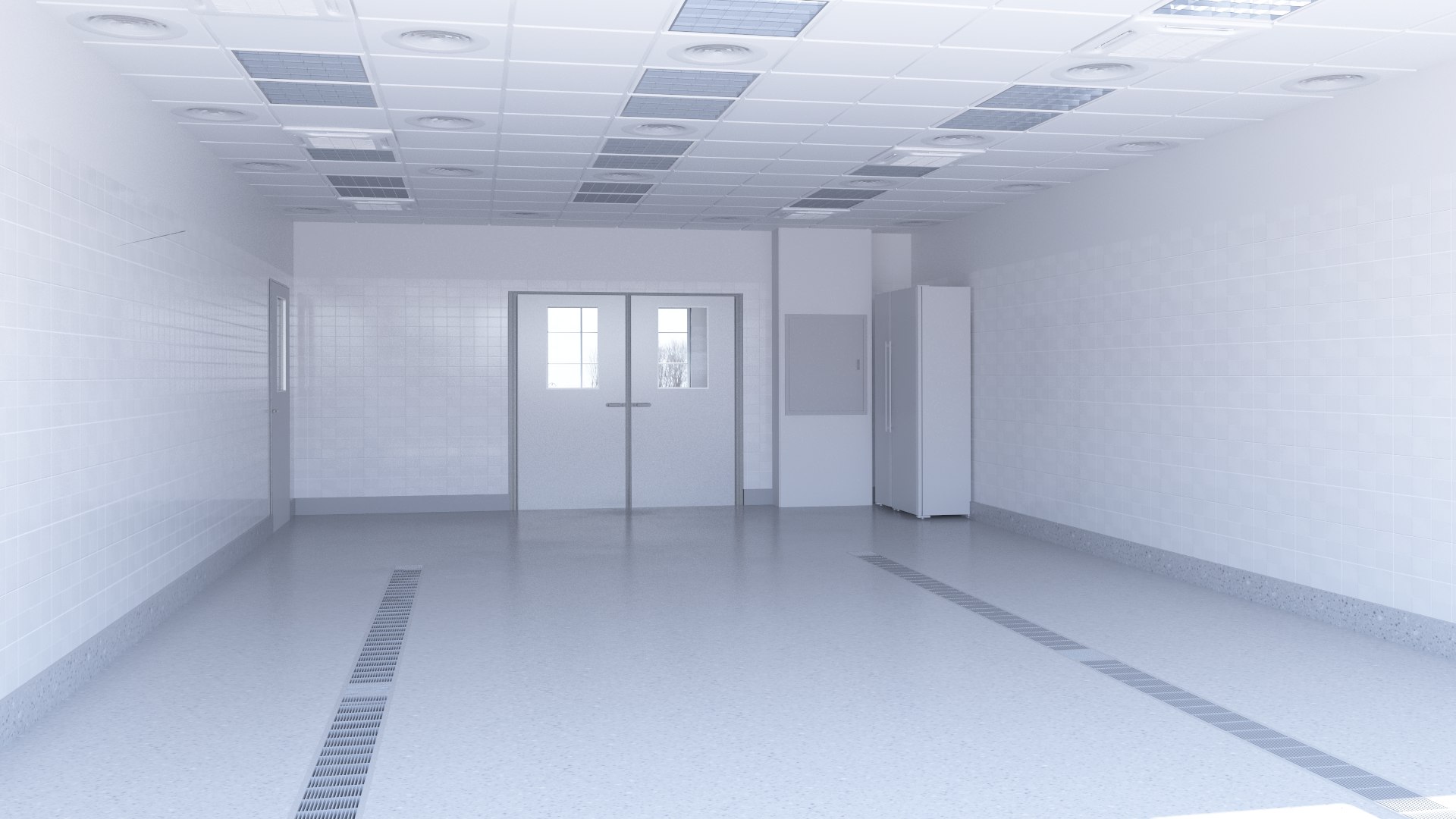 Empty Base Laboratory Interior 5 3D Model - TurboSquid 2012171