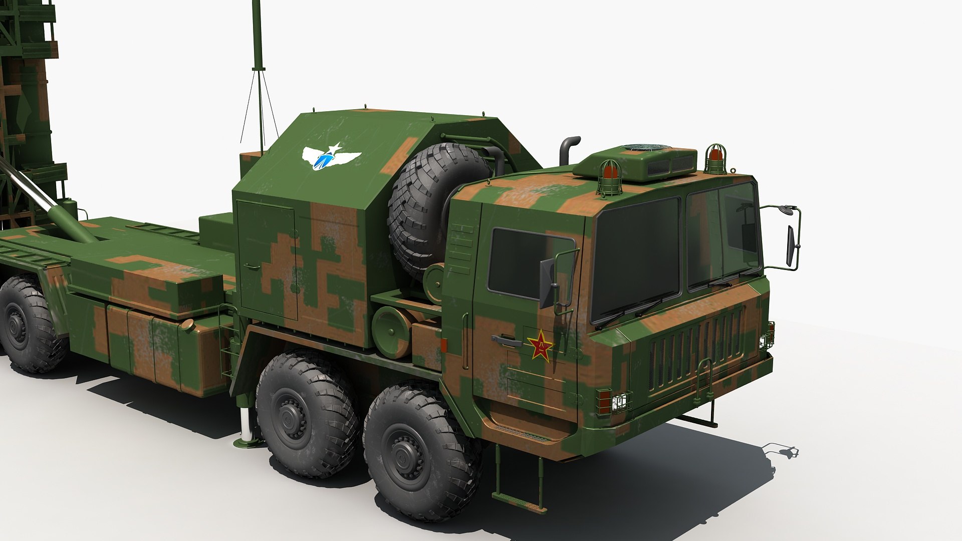 China hq-9 anti-aircraft missiles 3D - TurboSquid 1421412