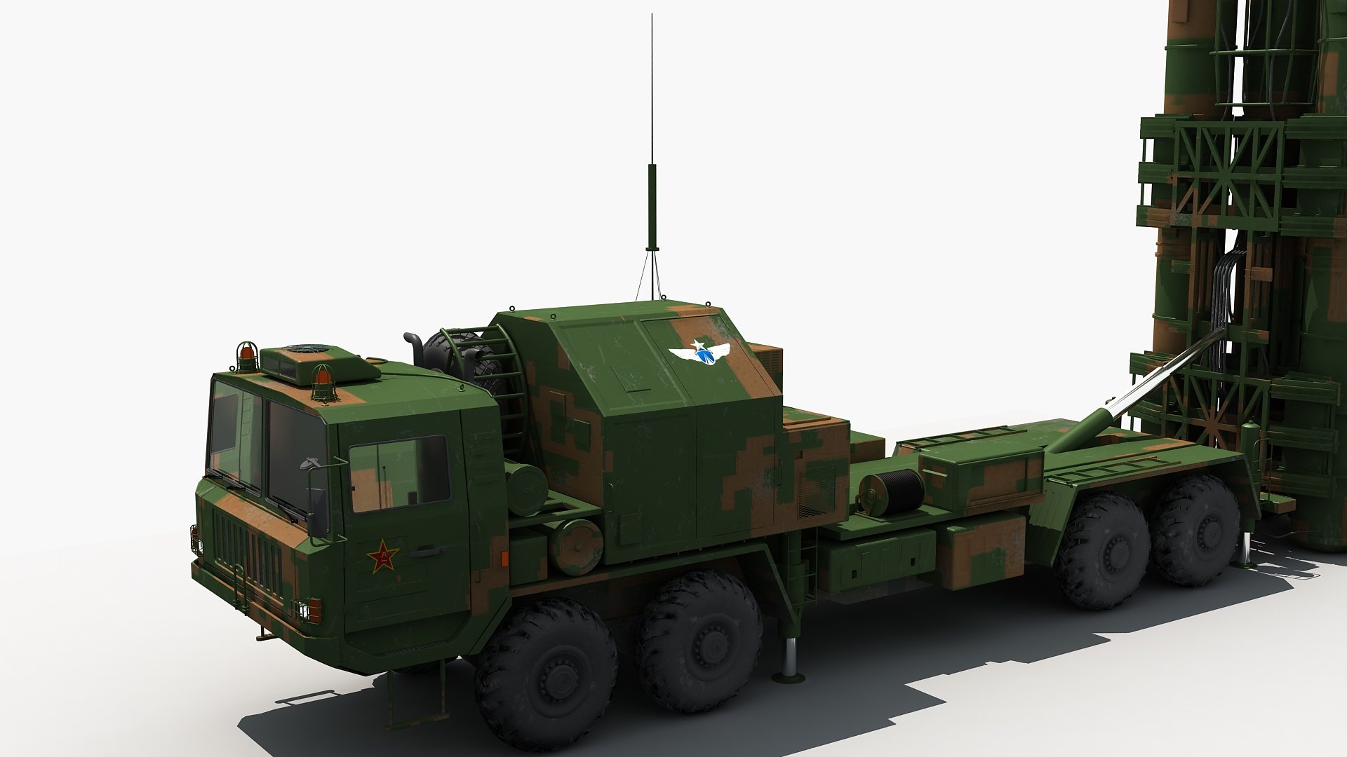 China hq-9 anti-aircraft missiles 3D - TurboSquid 1421412
