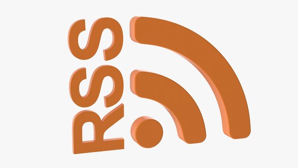 3D rss symbol model - TurboSquid 1491994