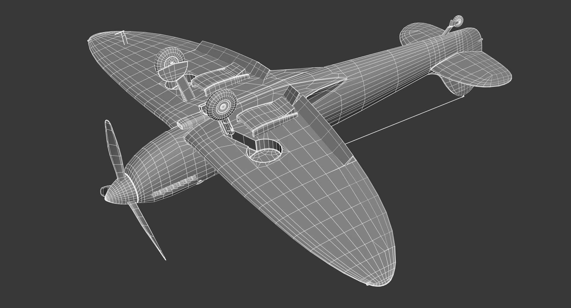 Spitfire Baby Bea V Model - TurboSquid 2113374