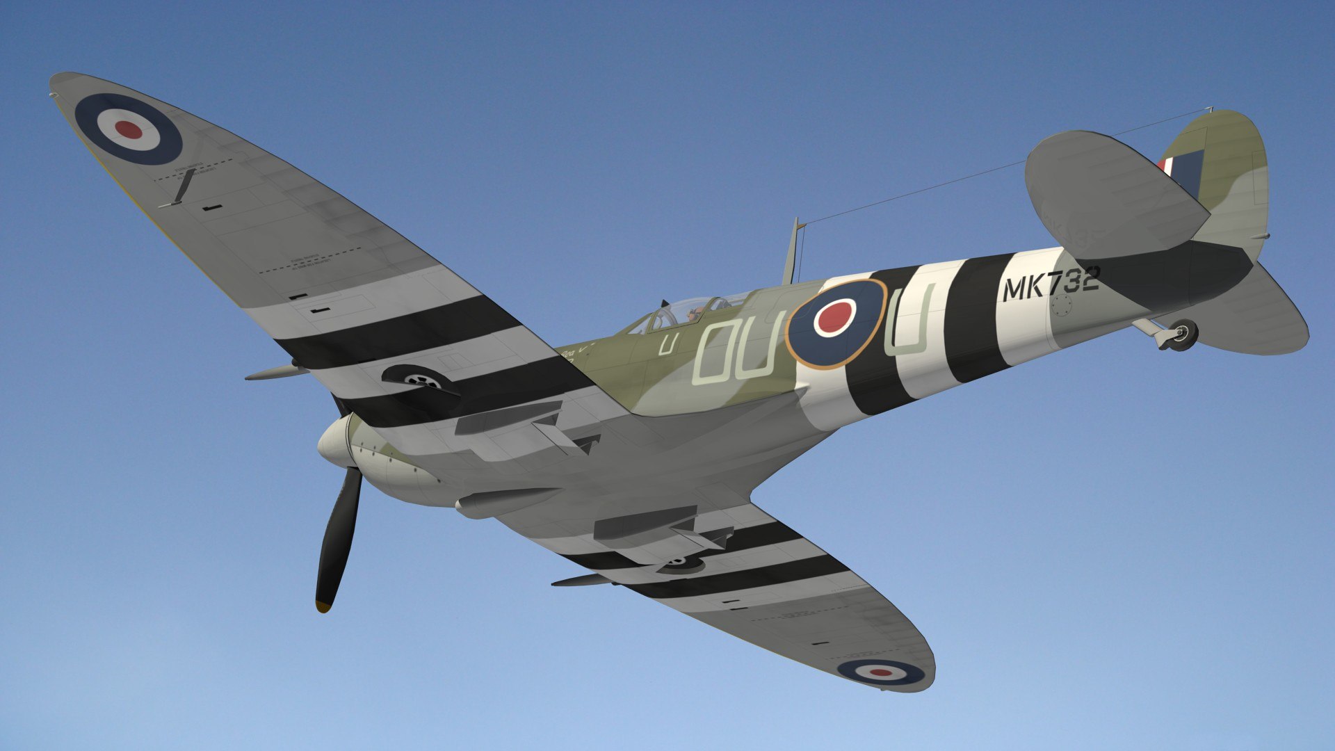 Spitfire Baby Bea V Model - TurboSquid 2113374