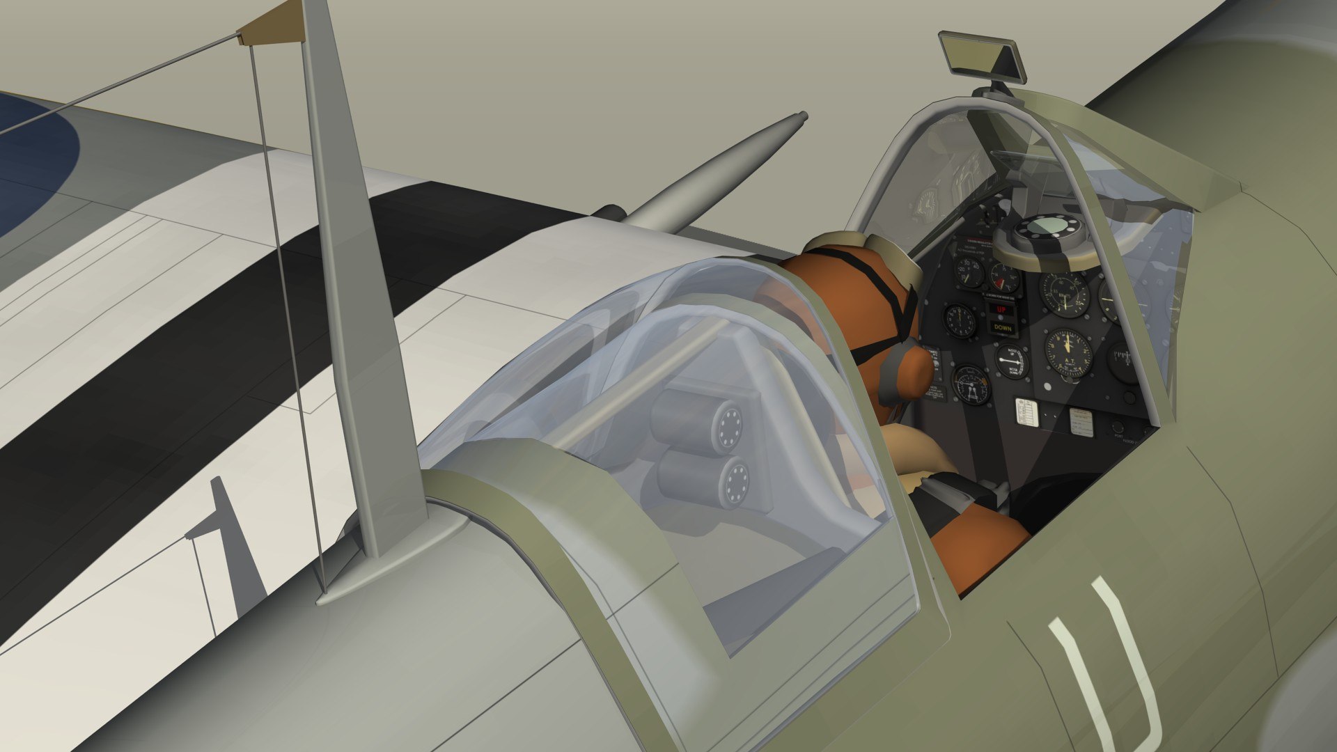 Spitfire Baby Bea V Model - TurboSquid 2113374