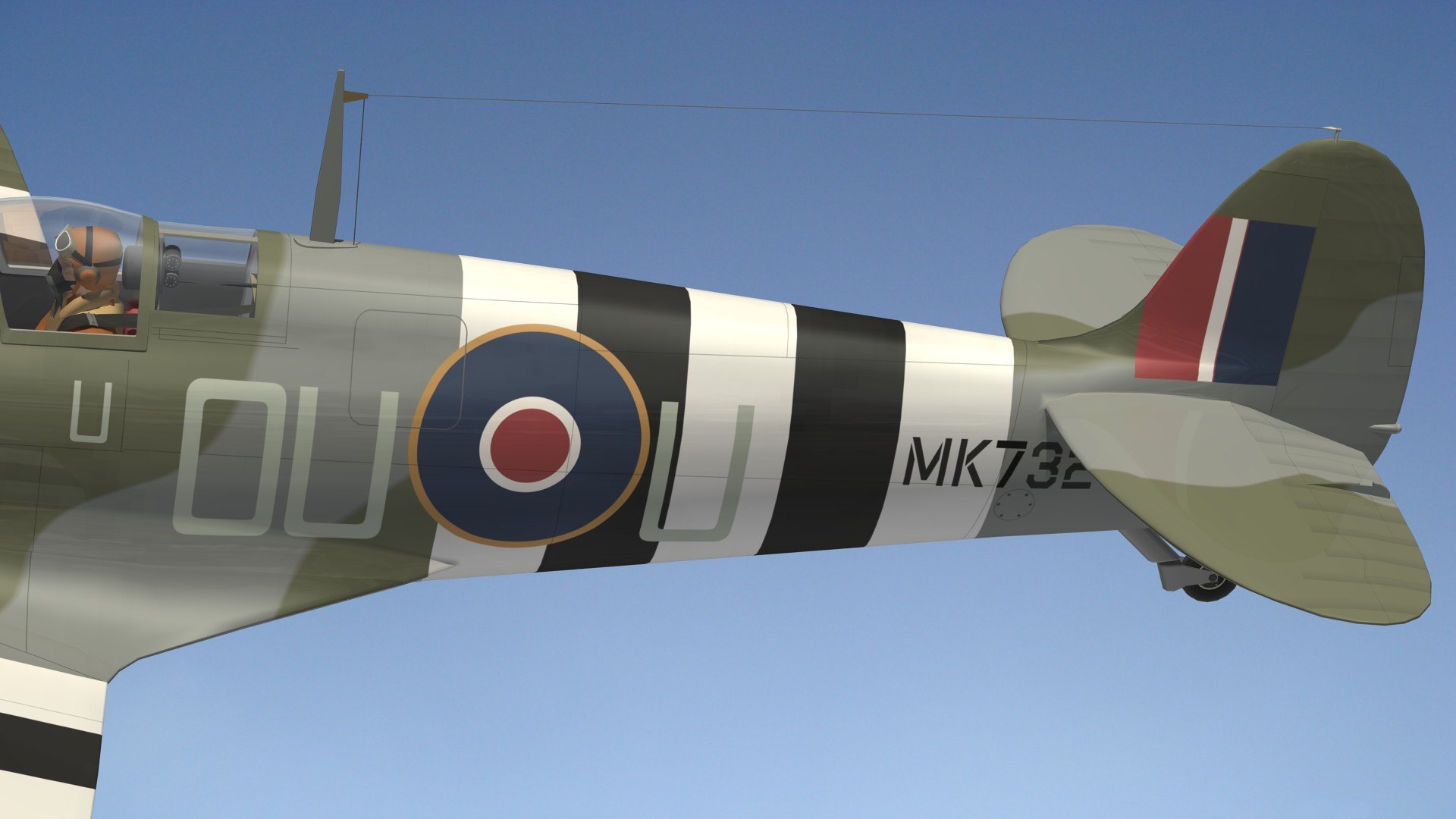 Spitfire Baby Bea V Model - TurboSquid 2113374