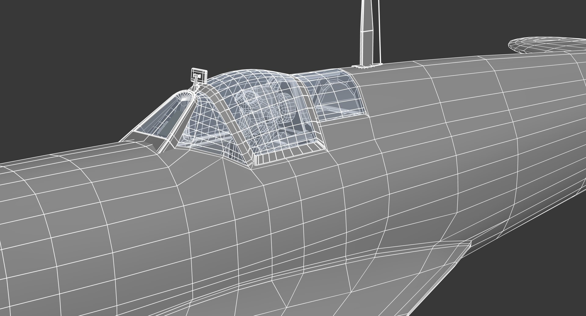 Spitfire Baby Bea V Model - TurboSquid 2113374