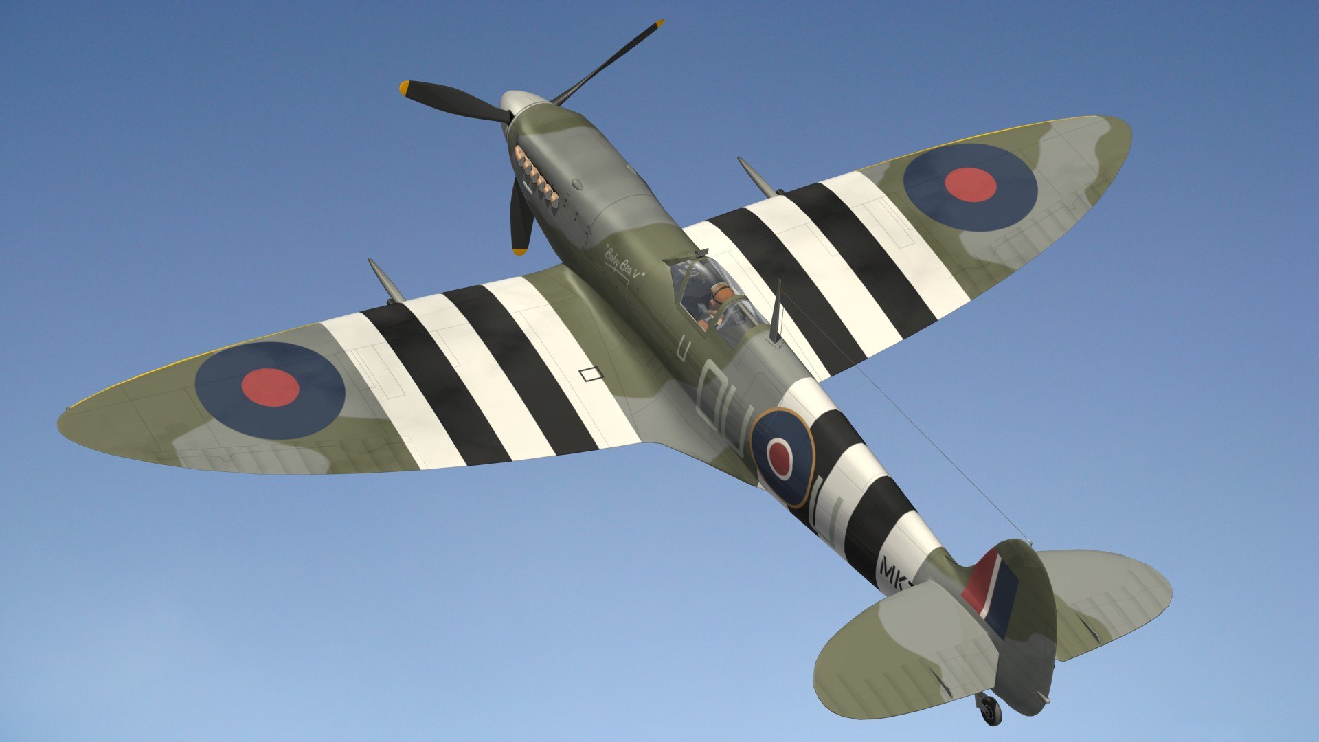 Spitfire Baby Bea V Model - TurboSquid 2113374