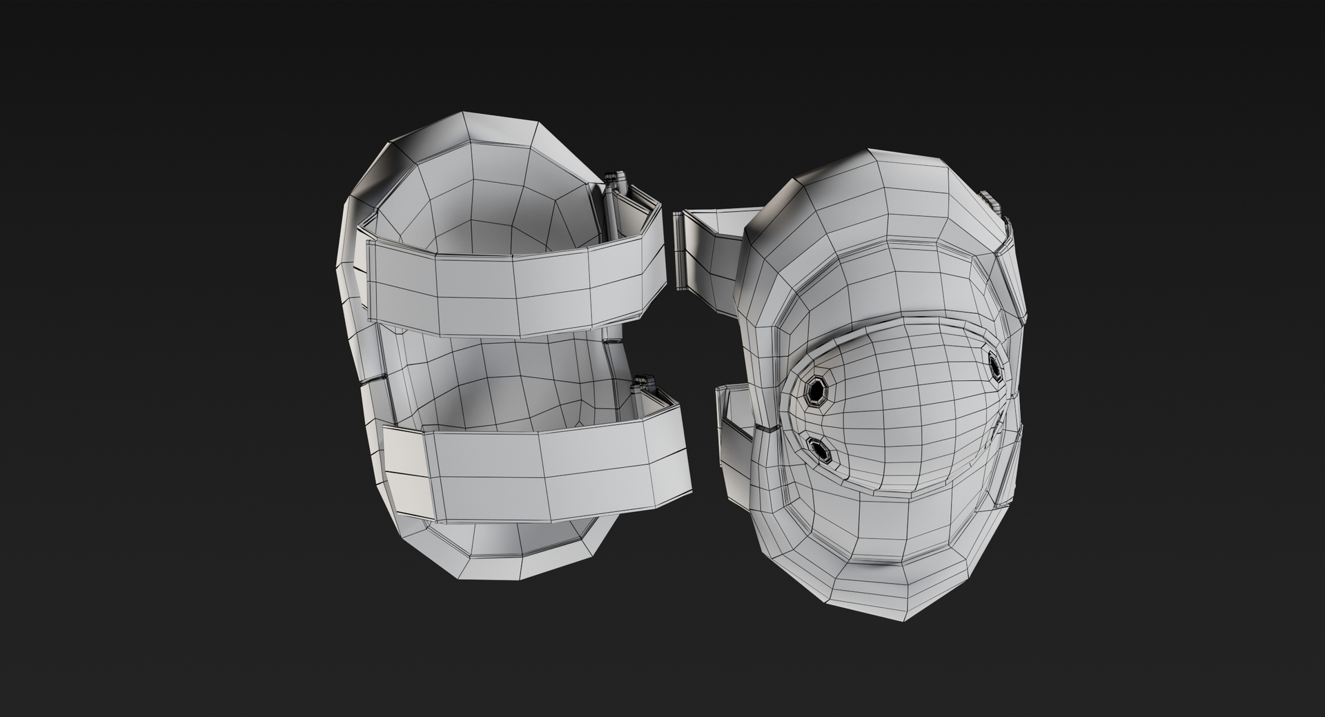3D Elbow Pads Advanced Tactical - TurboSquid 1412412