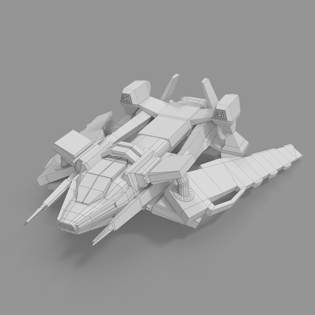 Space Craft 3D Model - TurboSquid 1736124