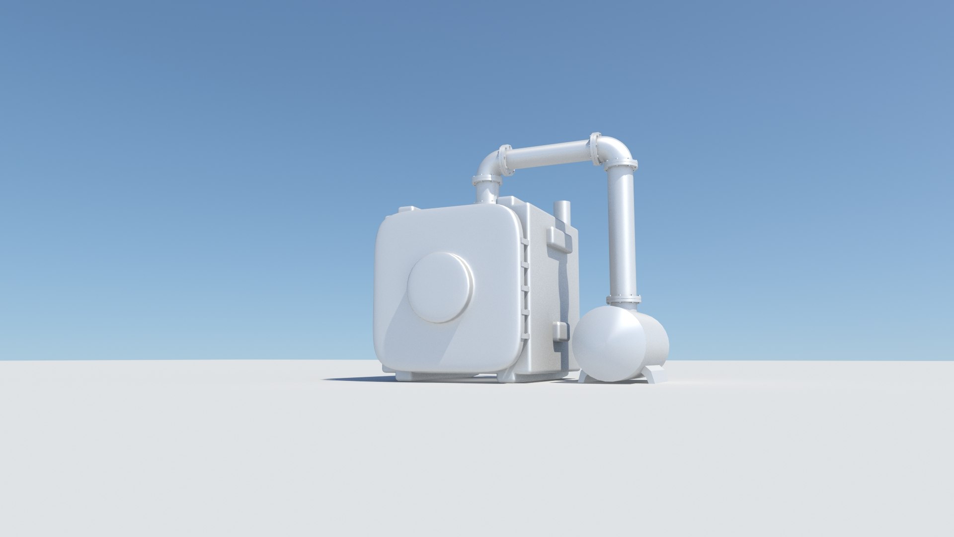 Refinery tray dryer 3D model - TurboSquid 1421504