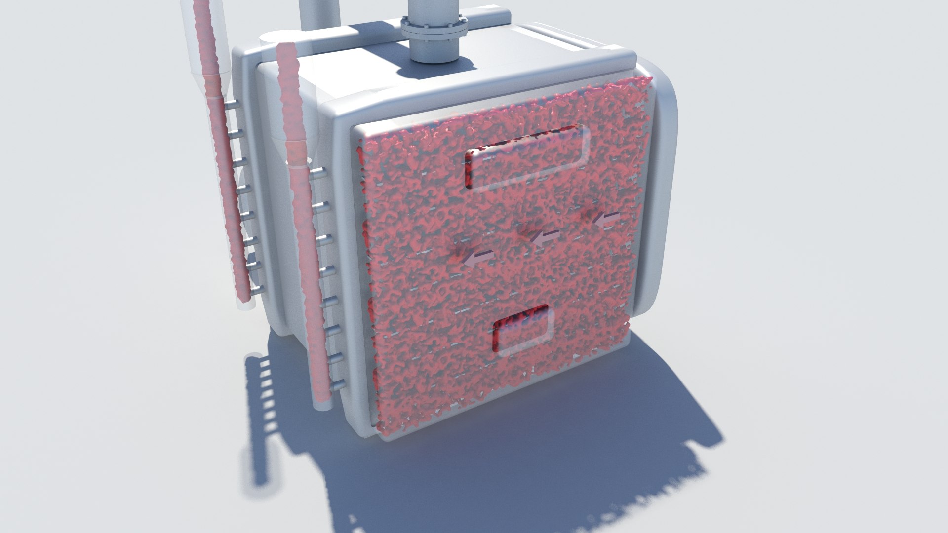 Refinery tray dryer 3D model - TurboSquid 1421504