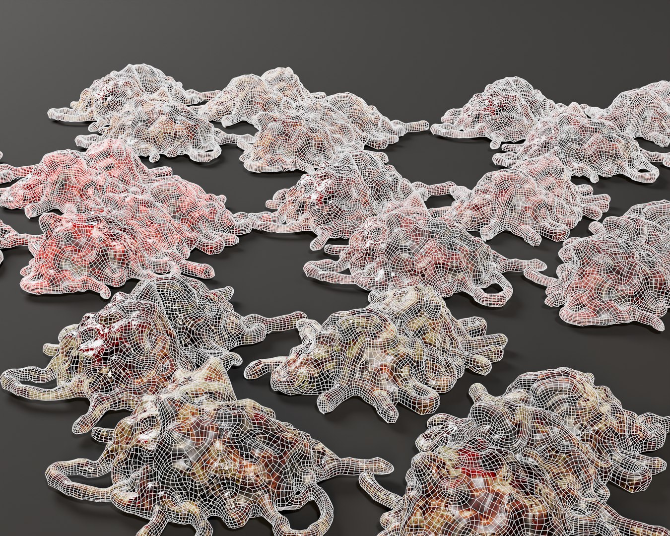 Pile Of Guts 3D Model - TurboSquid 2357988