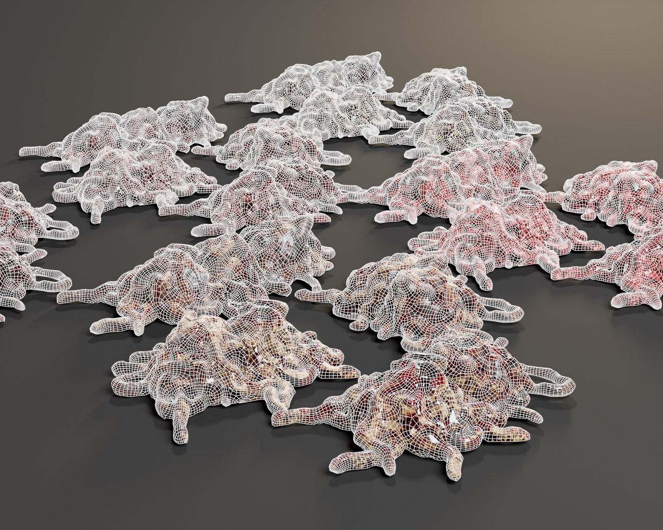 Pile Of Guts 3D Model - TurboSquid 2357988