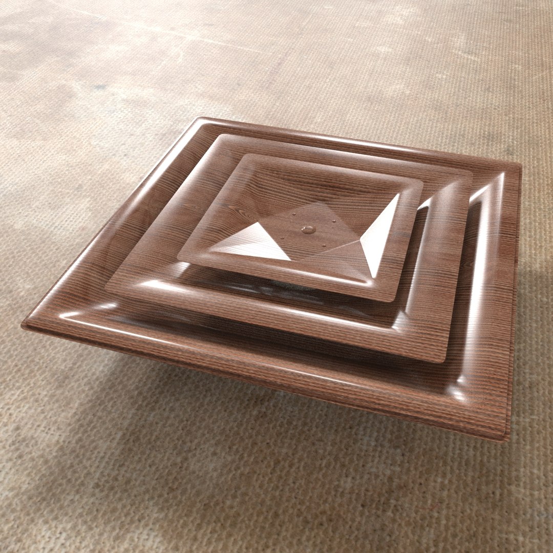 3D Model Hvac Ceiling Diffuser - TurboSquid 1498534