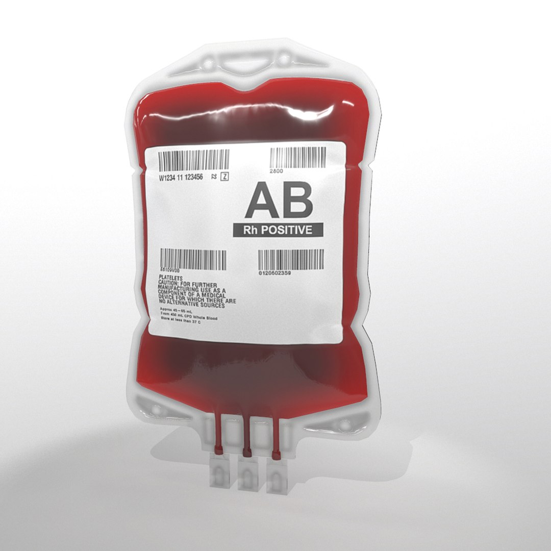 3D blood bag - TurboSquid 1560885