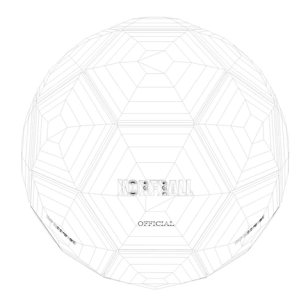 3d Korfball Ball